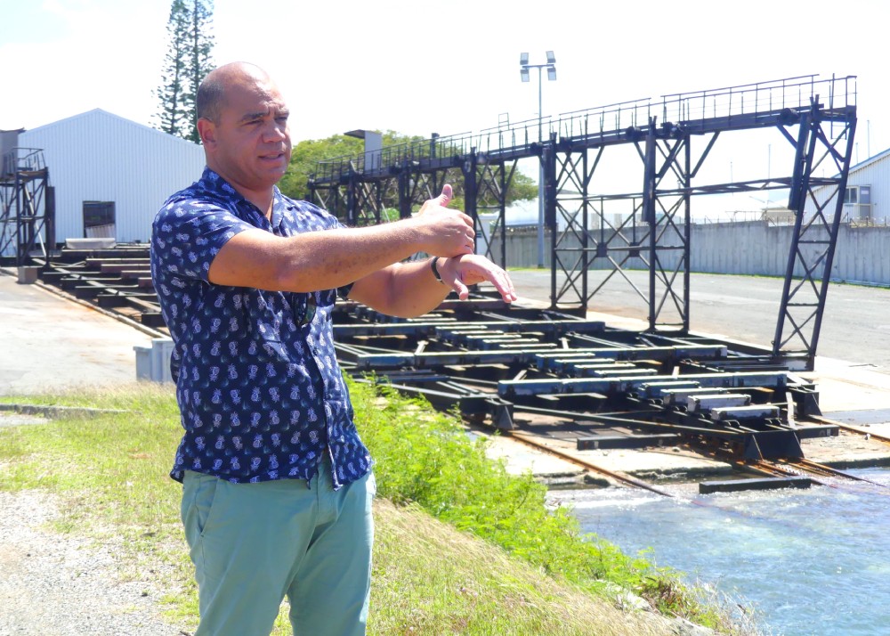 La cale de halage, un chantier important - La Voix du Caillou